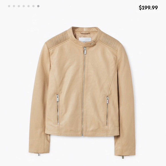 Mango | Jackets & Coats | Nwt Gorgeous Mango 0 Leather Jacket | Poshmark
